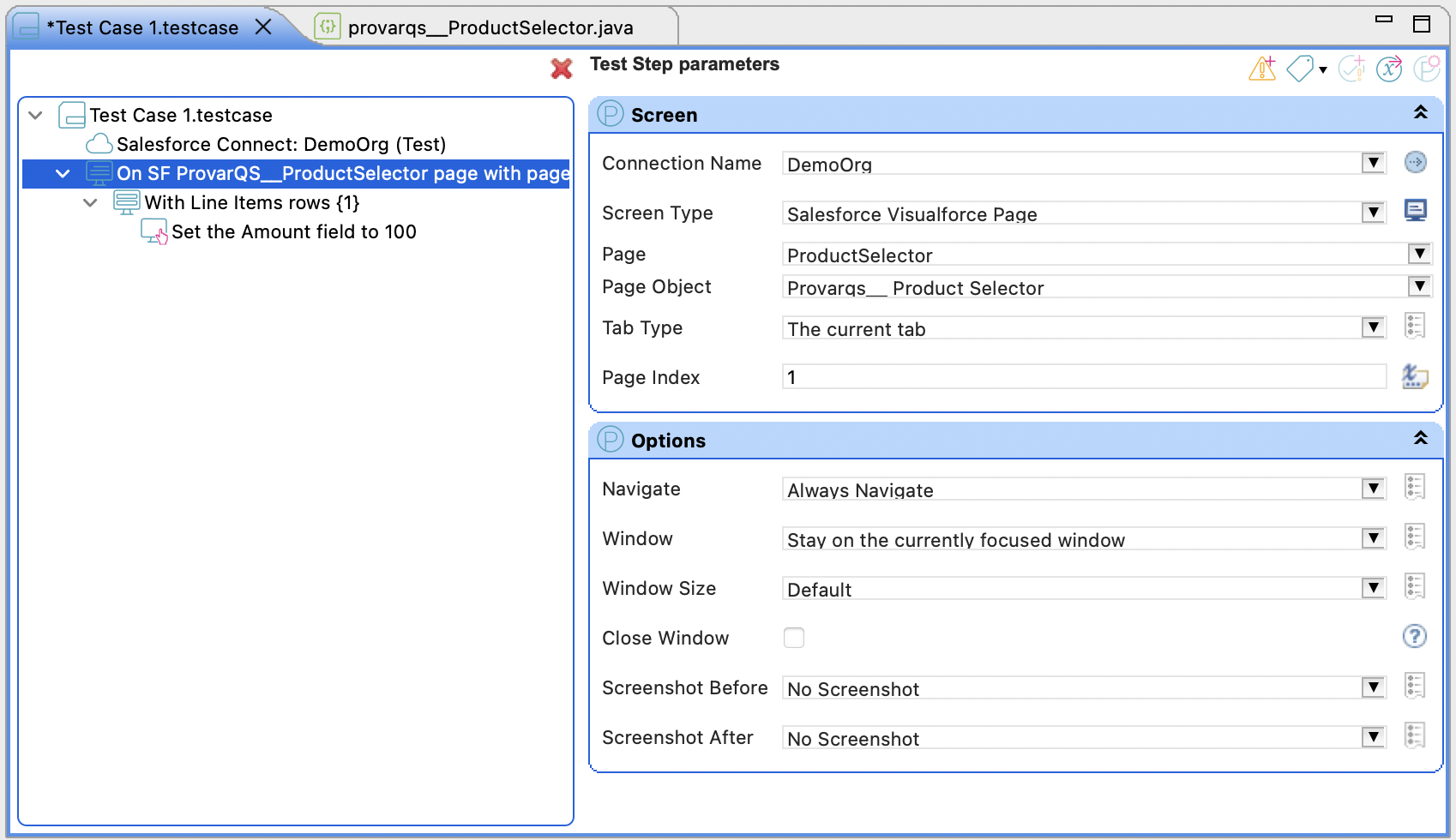 Salesforce Console Testing Provar Documentation 6943